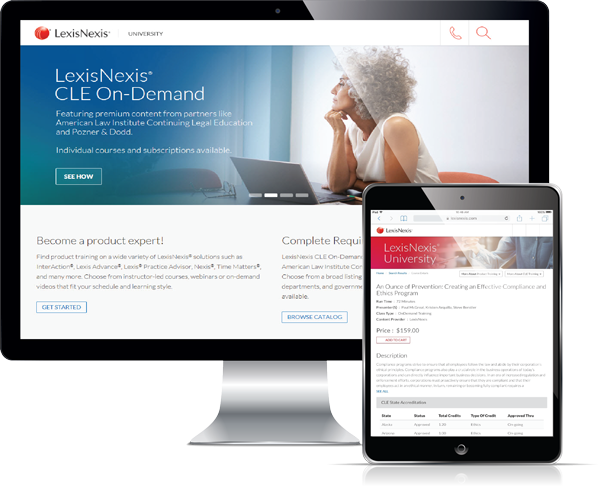 Continuing Legal Education(CLE) | Legal Education Programs | LexisNexis