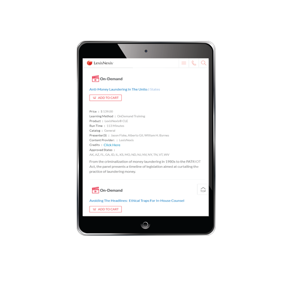 Continuing Legal Education(CLE) | Legal Education Programs | LexisNexis