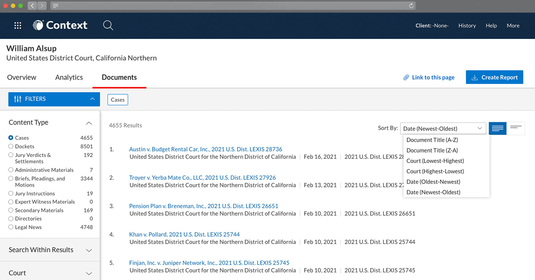 Legal Language Predictive Data Analytics Software | Context | LexisNexis