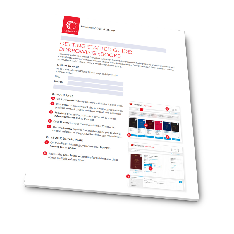 LexisNexis® Digital Library - Support & Training | Training Guides