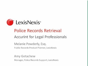 Accurint® for Legal Professionals – Fast, reliable locator search