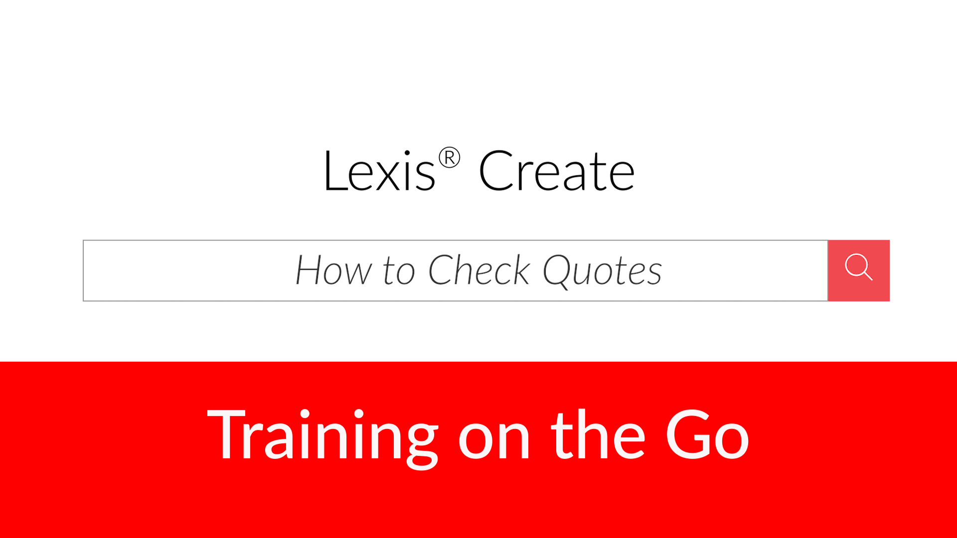 Support and Training